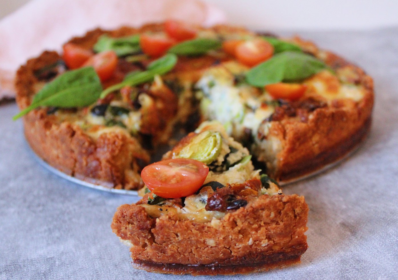 Glutenfri vegetarisk paj - Recept - Maghalsa.se